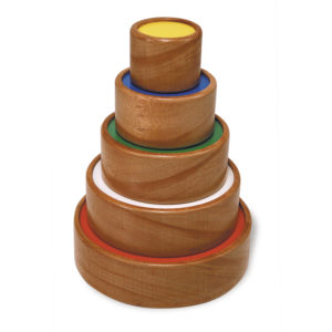 Wooden Circle Tower - Tag Toys